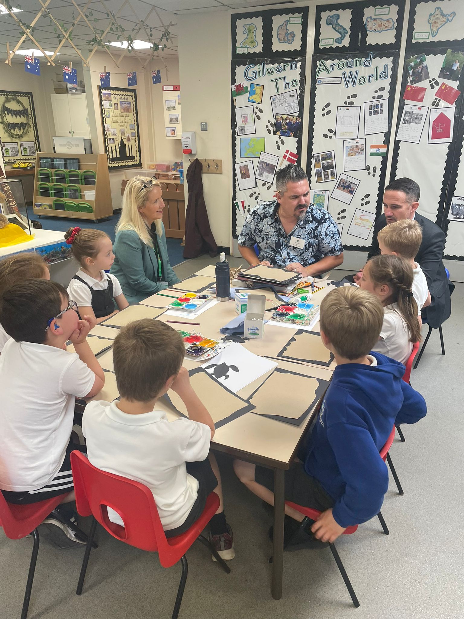 Gilwern Primary School’s worldwide curriculum journey reaches halfway ...